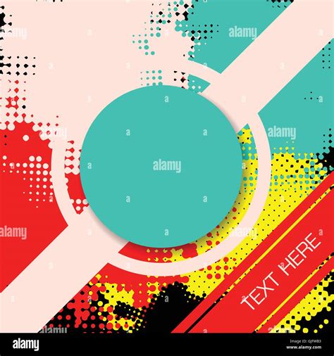 Sale Advertising Poster Design Abstract Vector Template Stock Vector