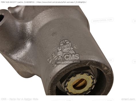 Fork Sub Assyr F For Cr80r 2001 1 Japan Order At Cmsnl
