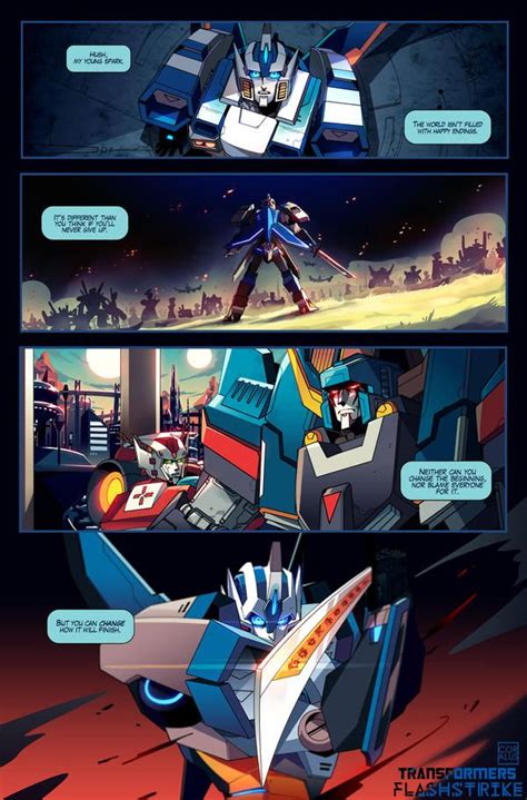 Comic Sample Practice By C0ralus On Deviantart Armada Starscream