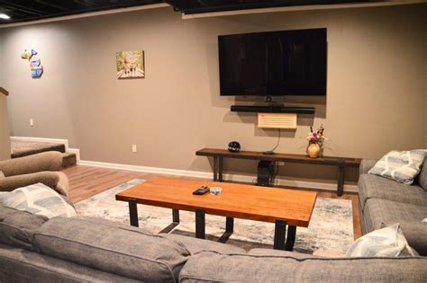 Finished Basement in Ann Arbor, MI - Basements Plus
