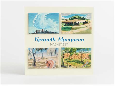 Kenneth Macqueen Magnet Set Qagoma Store