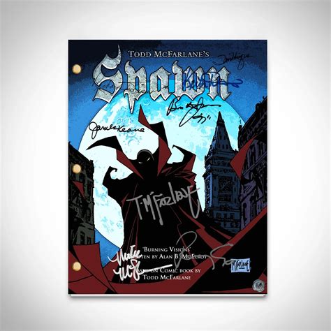 Spawn Animated Series Transcript Limited Signature Edition Rare T