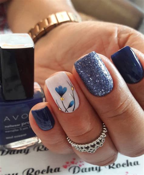 22 Ideas De Uñas Azules Hermosas Para Lucir Una Manicura Divertida