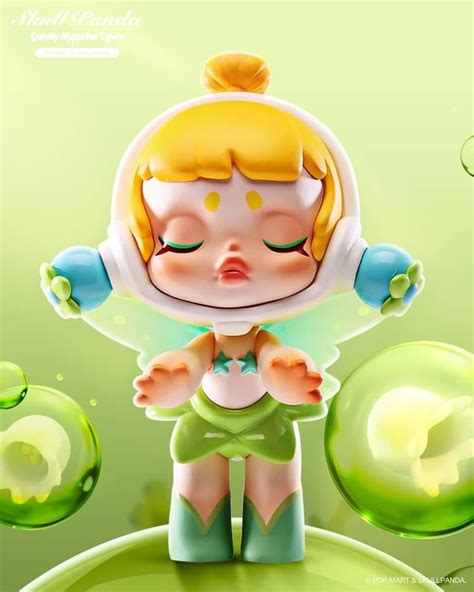 Skullpanda Candy Monster Town Series Blind Box Single Box Tanoshi Pop