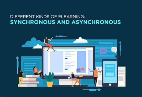 different kinds of elearning synchronous and asynchronous creativ technologies