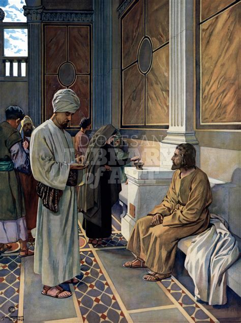 Diocesan Library Of Art The Poor Widows Mite