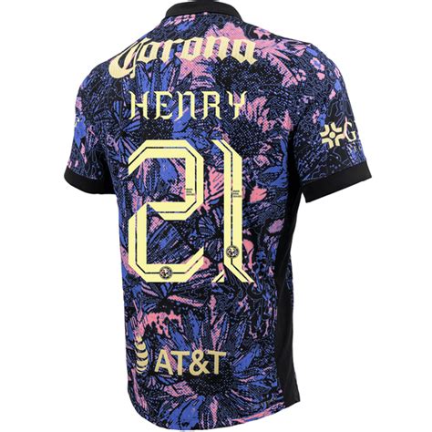 Nike Club America Authentic Henry Martín Third Jersey 2425 Purple
