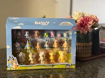 Bluey Neighborhood Friends Mini Figure Articulated Character Toy Set