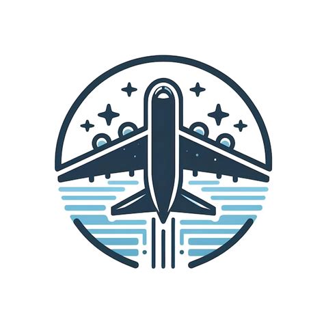 Premium Photo A Plane Logo