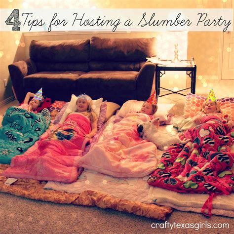 4 Tips For Hosting A Slumber Party Artofit
