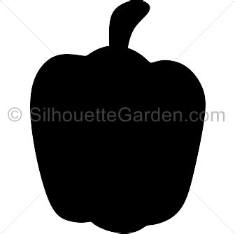 Pepper Silhouette