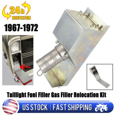 For 67 72 Chevy Gmc C10 Tail Light Fuel Filler Hidden Gas Door