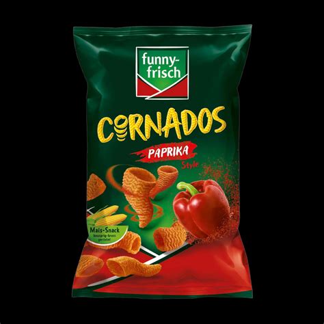 Funny Frisch Cornados Paprika Style 80g Candymen Ch