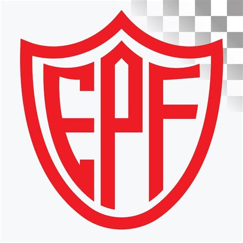 Premium Vector Epf Letter Logo Design