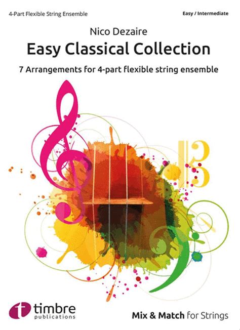 Easy Classical Collection By Nico Dezaire Set Of Parts Sheet Music Sheet Music Plus