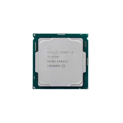 Cpu Intel Core I3 9100f 36 Ghz 6mb 4 Cores 4 Threads Socket