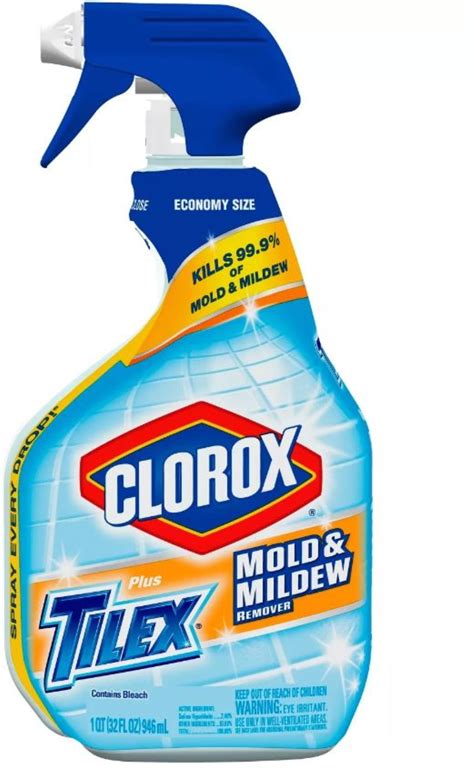 Tilex Mold And Mildew Remover Spray With Bleach 32 Oz Pack Of 6