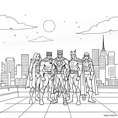 Marvel Super Heroes Coloring Pages
