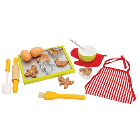 Wooden Baking Set The Doll Connection