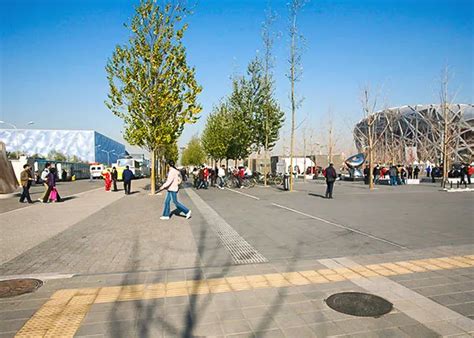 Beijing Olympic Park Olympic Green Birds Nest Water Cube