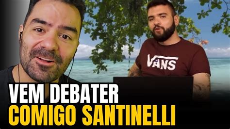 Arthur Desafia Thiago Santinelli Para Debater Youtube