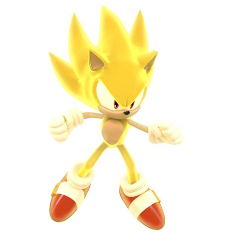 Sonic Unleashed Super Sonic [auraless] By Modernlixes On Deviantart