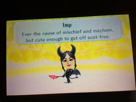Imp Miitopia Video Games Nintendo Book Cover Scots