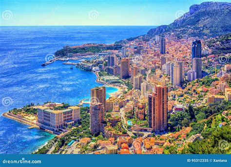 Monaco And Monte Carlo Cote D`azur Europe Editorial Image Image Of