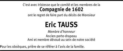 Eric Tauss Hommages