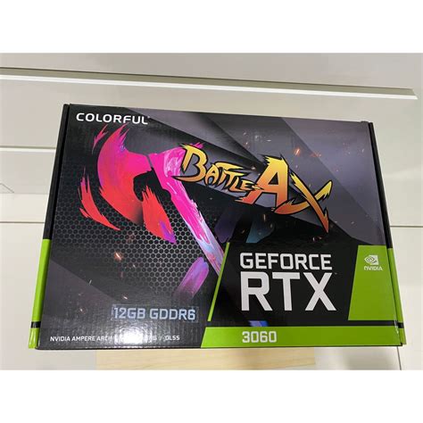 Ready Stock Used Colorful Rtx 3060 Gpu Shopee Malaysia