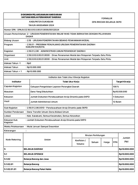 2 18 01 2 06 0010 Penatausahaan Arsip Dinamis Pada Skpd Pdf