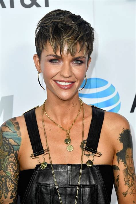 Ruby Rose Photostream Celebrity Pixie Cut Ruby Rose Hair Short Hair