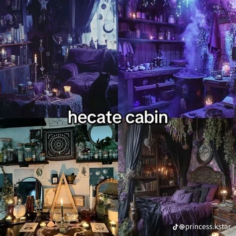 Hecate Cabin Interior 🔮 Source Princesskstar Percy Jackson Cabins
