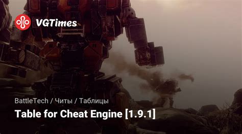 Battletech — Cheat Engine Table 191 Tables Cheats