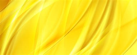 밝은 노란색과 주황색 추상 부드러운 파도 벡터 배경 프리미엄 벡터