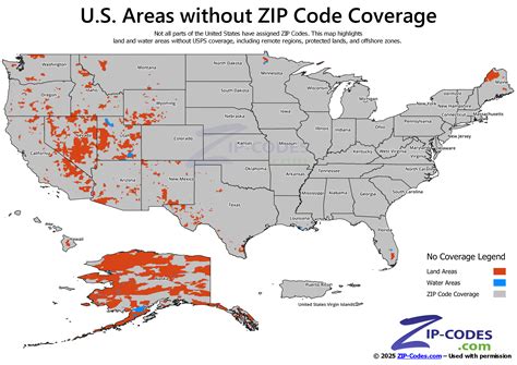 Zip Code Zone Maps