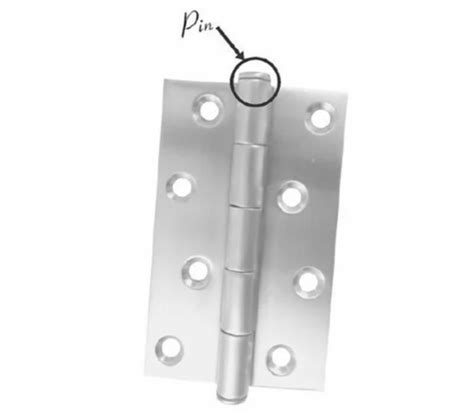 Stainless Steel Butt Hinge Standard Size Polished Finish