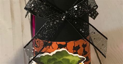 Stamp It With Debbie A Pixie Treat Holder Week 2 Of 8 Weeks Of Halloween