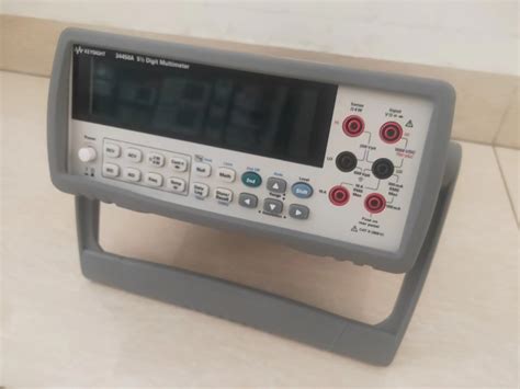 是德keysight 34450a 数字万用表，五位半，oled 显示屏