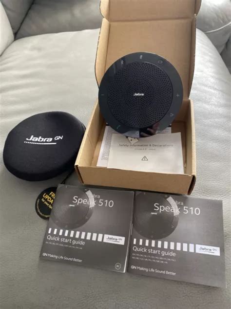 Jabra Speak Ms Speakerphone W N Version G Usb A New Bnib Picclick Uk