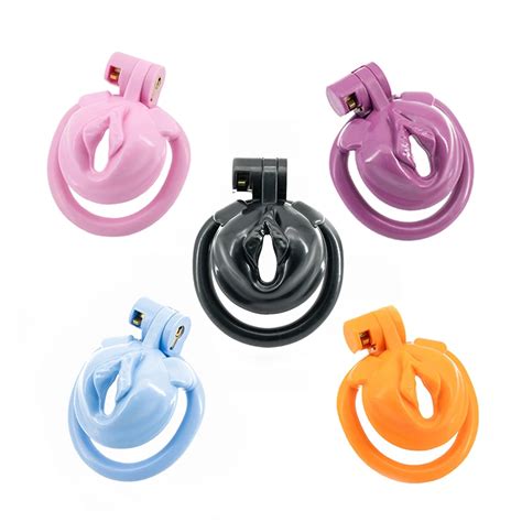 Male Adult Sex Toys Small Cock Cage Penis Lock 4 Size Ring Plastic Cuckold Chastity Cage Buy