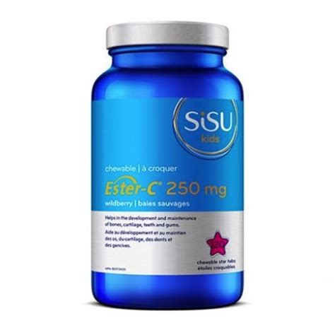 Sisu Sisu Ester C 250 Mg Chewable Wildberry 120 Tabs Vitamin King