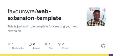 Github Favoursyreweb Extension Template This Is Just A Simple