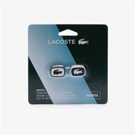 Lacoste Vibrationsdämpare 2 Pack Grönvit Till Tennisrack