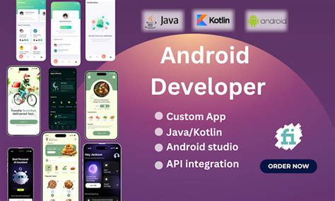 Android App Developer Do Mobile App Development By Android Studio Java