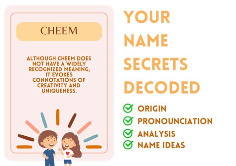Cheem Name Meaning And Pronunciation