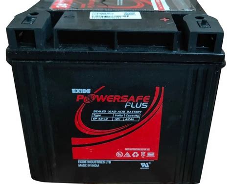 42 Ah Exide Powersafe Plus Smf Battery At ₹ 5602piece Exide Smf