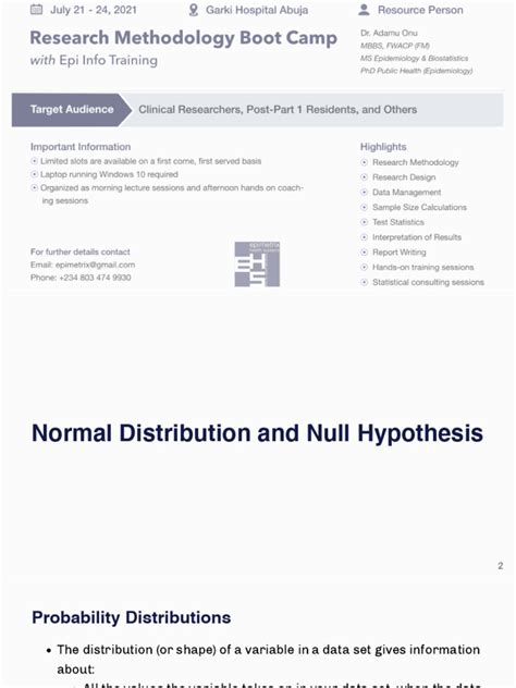 05 Normal Distribution Hypothesis Download Free Pdf P Value Type