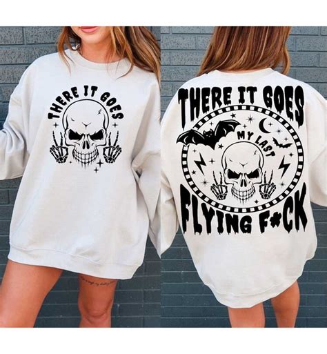 There It Goes My Last Flying Fck Svg Halloween Skeleton Pn Inspire