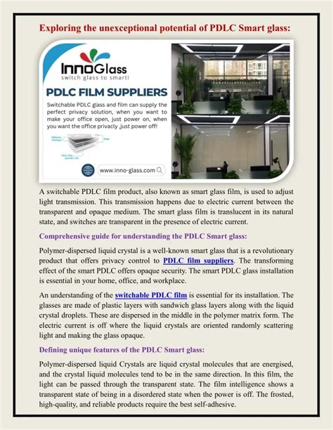 Ppt Pdlc Film Suppliers Powerpoint Presentation Free Download Id